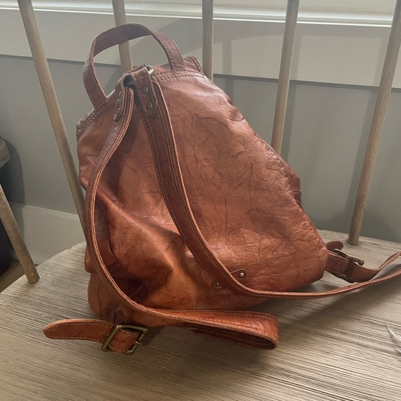Frye | Bags | Frye Leather Backpack | Poshmark